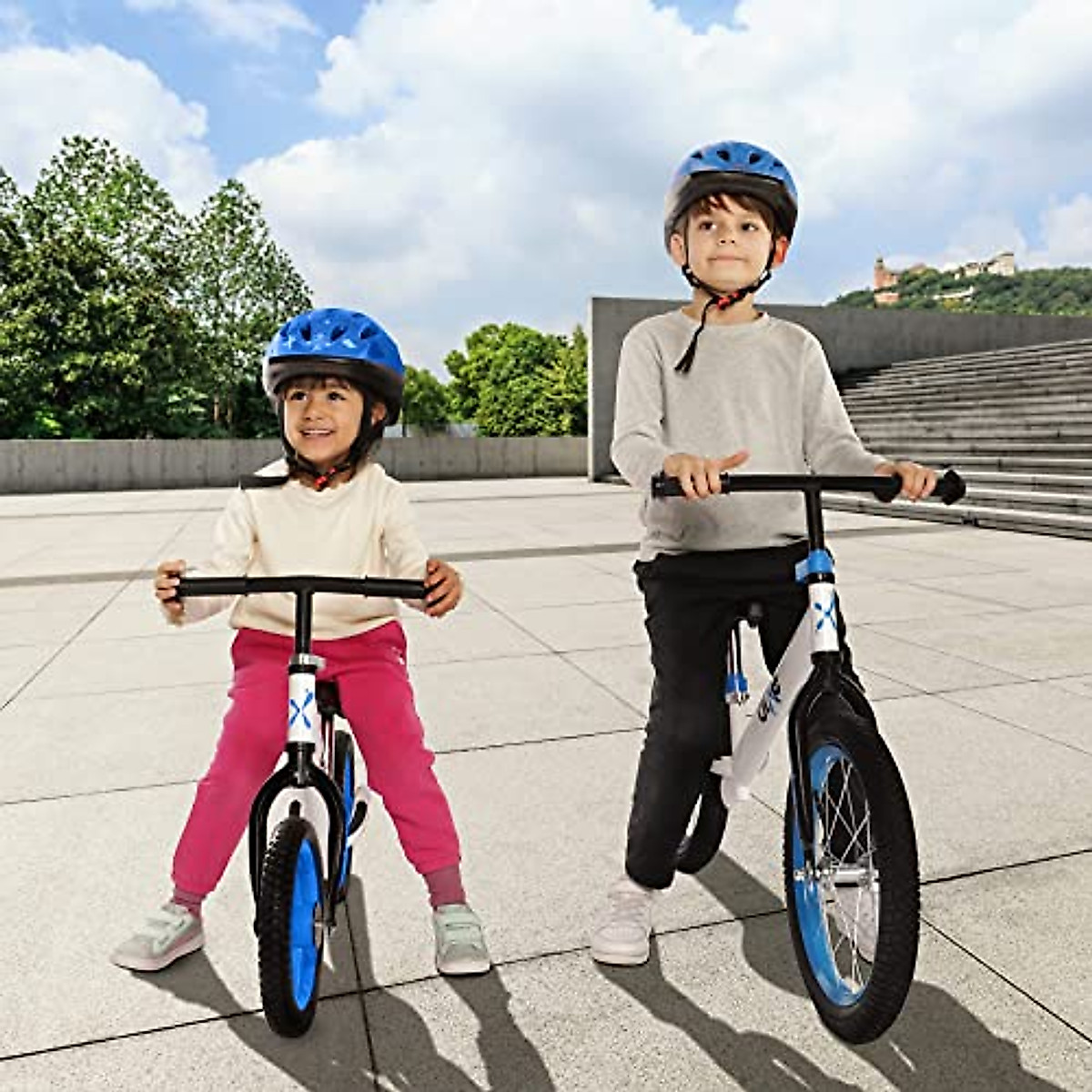 Bixe Balance Bike: for Big Kids Aged 4, 5, 6, 7, 8 and 9 Years Old - No Pedal Sport Training Bicycle | 16inch Wheel