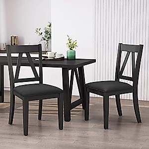 Christopher Knight Home Fairgreens Dining Chair Sets, Black