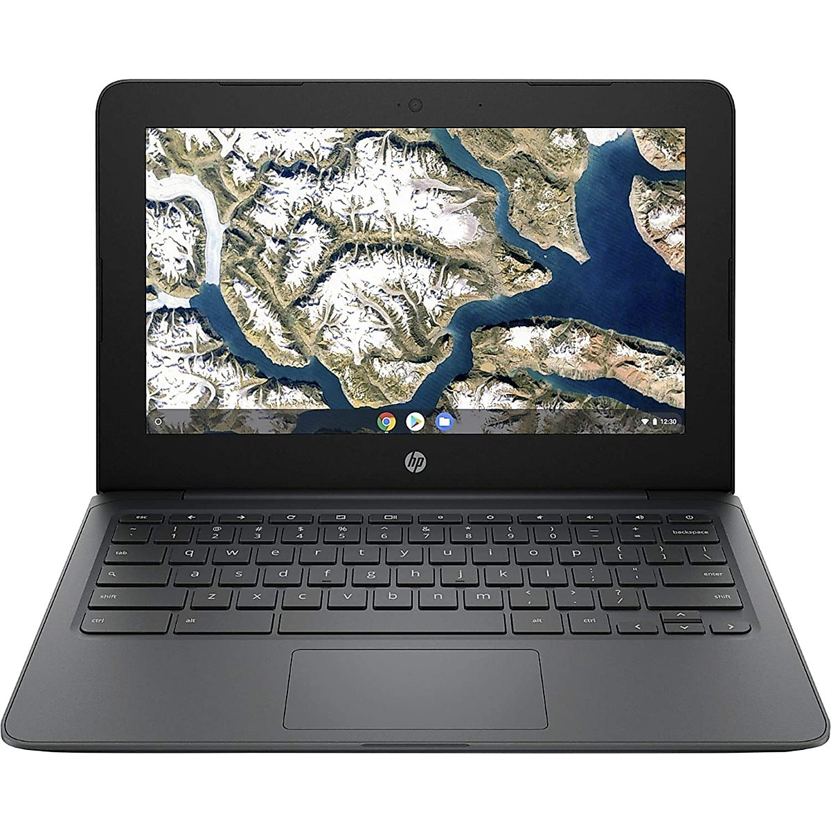 HP 11.6" Chromebook, Intel Celeron N3350 Dual-core, Intel HD Graphics 500, 4GB Memory 32GB eMMC Flash Memory, Bluetooth, Webcam, Wi-Fi, Chrome OS, Ash Gray