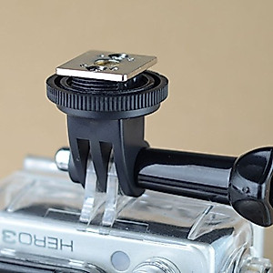 DSLRKIT DSLR Hotshoe Mount Adapter for GoPro Hero