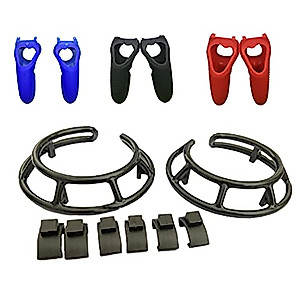 Design Grip Cover Anti-Jet Grip Compatible with Oculus Quest 1 and Rift S Touch Controller Grip Accessories Protective Sleeves Compatible with the Oculus Quest 2 Anti-Jet Grip