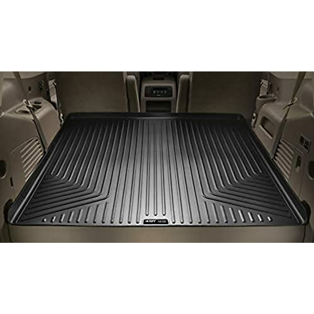 Husky Liners Weatherbeater Cargo Liner | Fits 2021-2024 Ford Bronco 4-Door | Cargo, 1-pc Black - 23321