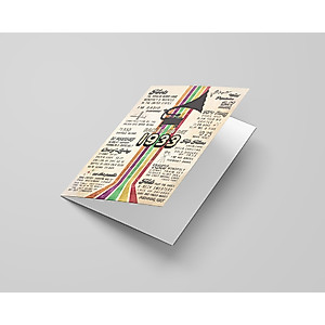 Katie Doodle - Super Cute, 92nd Birthday Card, (Handmade in USA), 92nd Birthday Gifts for Women, 92nd Birthday Gifts for Men, 92nd Birthday Decorations for Men or Women, 1933