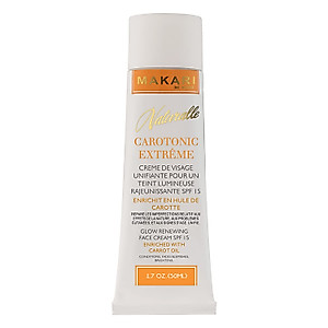 Makari Naturalle Carotonic Extreme Glow Renewing Face Cream SPF15 (1.7 oz) | Brightens, Moisturizes, and Rejuvenates Skin | Helps Diminish Acne, Control Oily Face, and Minimize the Appearance of Aging