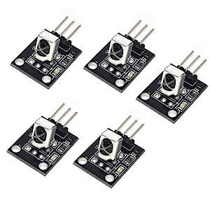 ZYM119 5PCS KY-022 Sensor Receiving Module, HX1838B Remote Control Module Can Be Used for Smart Cars Circuit Board