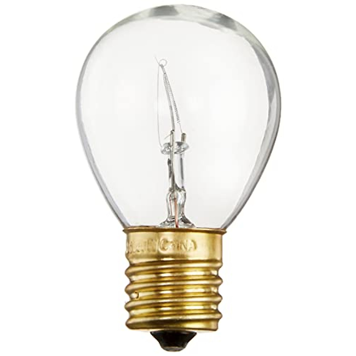 Satco S3629 Intermediate Base 40-Watt S11 Light Bulb, Clear, 1 Count (Pack of 1)