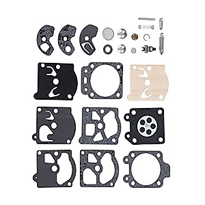Atyhao Carburetor Gasket Kit, Carburetor Repair Kits Replacement for Walbro K10 WAT WA WT Series Lawn Mower Garden Tool Parts