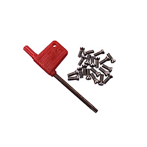 HGC 20pcs M3.5x10 Alloy Steel Torx Screws for Replaces Carbide Insert CNC Lathe Tool
