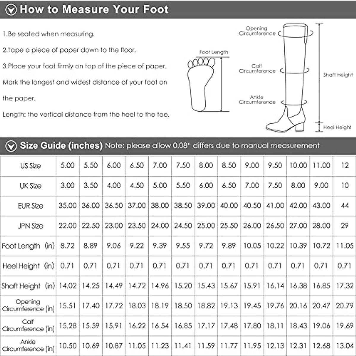 DREAM PAIRS Women's Wide Calf Knee High Pull On Fall Weather Winter Boots,Size 8,WIDE/CALF/BLACK,BLVD-W