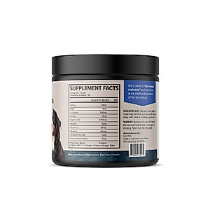 Kea Pets Doggie Condiments Cardiovascular Supplement for Dogs - Natural Dog Supplement Powder for Canine Heart Health and Performance