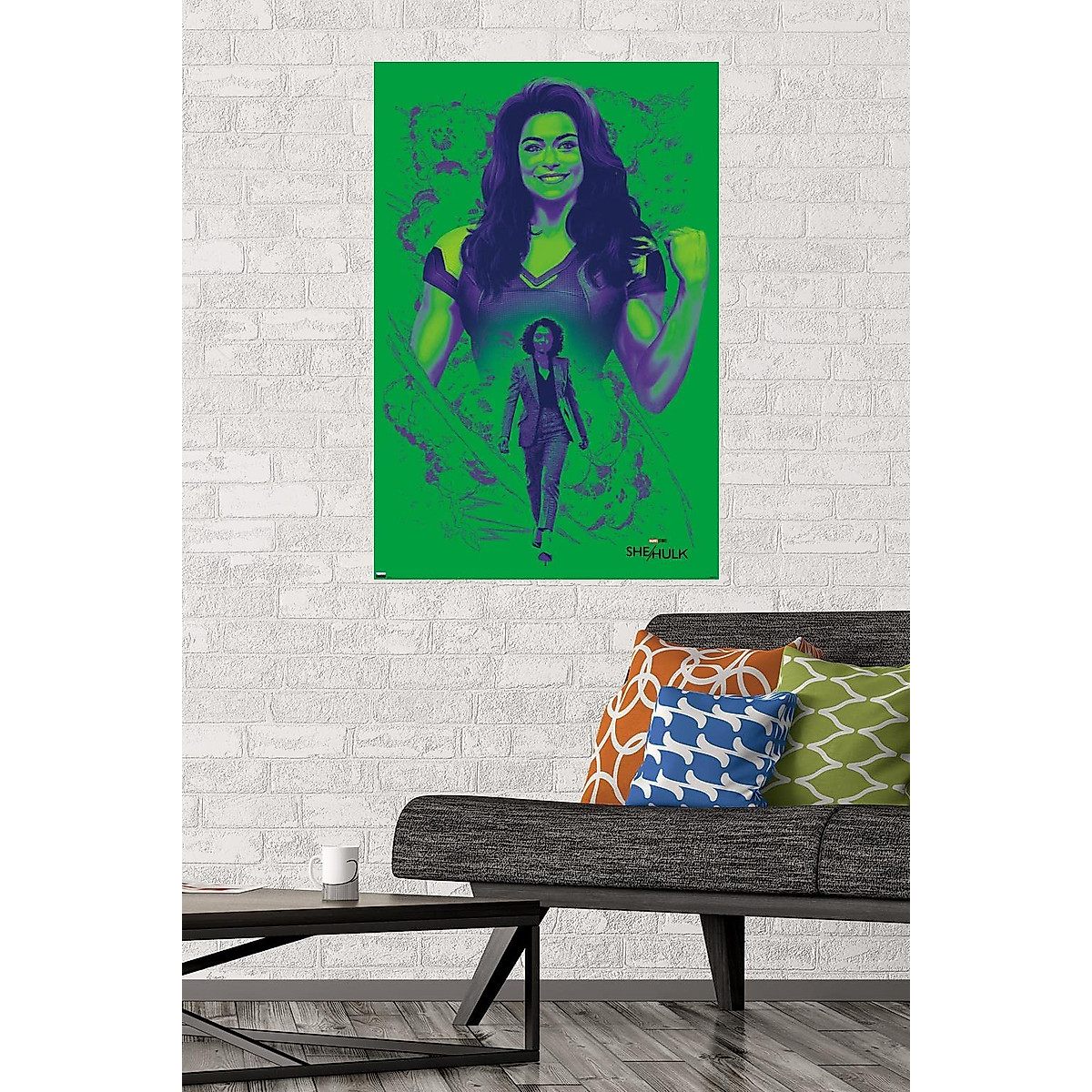 Trends International Marvel She-Hulk: Attorney At Law - Pose Wall Poster, 34L x 22.4W, Premium Unframed Version