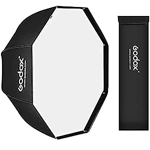 Godox Portable 120cm/47.2" Umbrella Octagon Softbox Reflector with Carrying Bag for Studio Photo Flash Speedlight