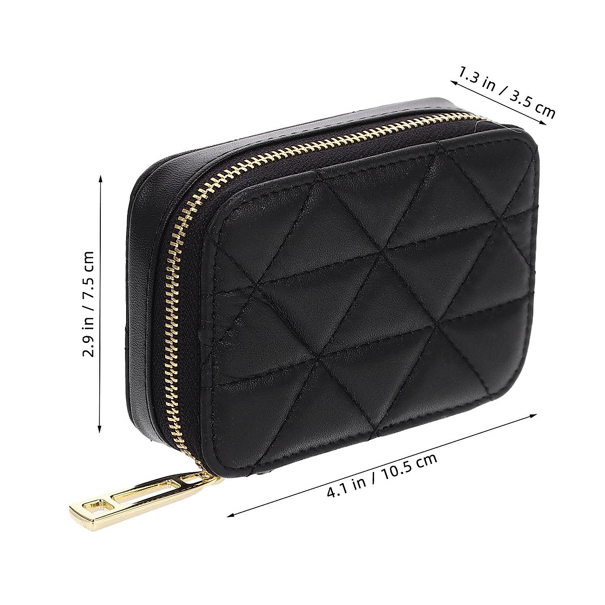 SOIMISS Small Makeup Bag Outdoor Makeup Pouch Lipstick Lip Case Cosmetic Organizer Purse with Mirror for Women