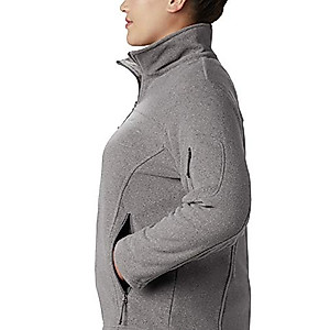 Columbia Women's Fast Trek II Jacket, City Grey Heather, Large