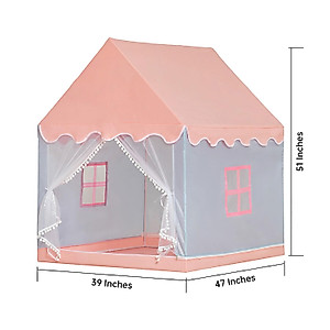 Kids' Play Tents Children's Tent Indoor Outdoor Princess Girls' Game House Small House Child Castle Separate Bed Divine Tool Toy House