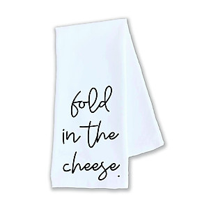 Kitchen dish towel Fold in the cheese funny cute dish Kitchen Decor drying cloth 100% COTTON