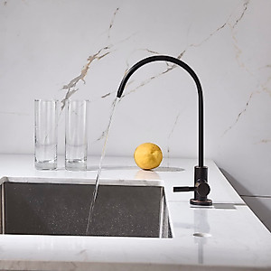 Apaix Drinking Water Faucet Oil Rubbed Bronze, Kitchen Water Purifier Faucet for Non-Air Gap Reverse Osmosis Water Filter System