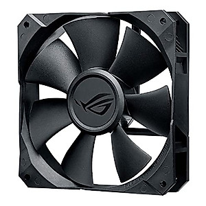 Asus ROG RYUO 120 RGB AIO Liquid CPU Cooler 120mm Radiator (120mm 4-Pin PWM Fan) with Livedash OLED Panel and Fanxpert CONTROLS