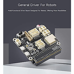 Waveshare General Driver Board for Robots, Compatible with Raspberry Pi and Jetson Nano, Based On ESP32, Multi-Functional, Supports WiFi, and ESP-Now Communications