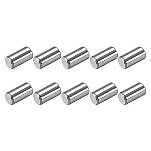 METALLIXITY Dowel Pin (4x12mm) 25Pcs, 304 Stainless Steel Shelf Support Pegs Pin Fastener Elements - for Metal Devices, Furniture Installation, Industrial, DIY