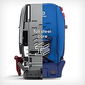 Diono Radian 3R, 3-in-1 Convertible Car Seat, Rear Facing & Forward Facing, 10 Years 1 Car Seat, Slim Fit 3 Across, Blue Sky