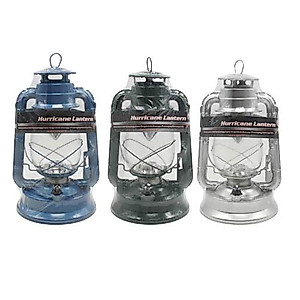 Emergency Hurricane Lantern 16 LED Dimmer Switch Camping Outdoor Lamp Home Silvr