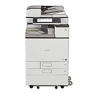 Ricoh Aficio MP C4503 Color Multifunction Copier- A3, 45 ppm, Copy, Print, Scan, 2 Trays and Stand (Renewed)