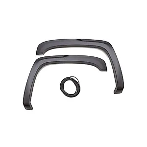 Bushwacker OE Style Factory Front Fender Flares | 2-Piece Set, Black, Smooth Finish | 30019-02 | Fits 2007-2013 Toyota Tundra