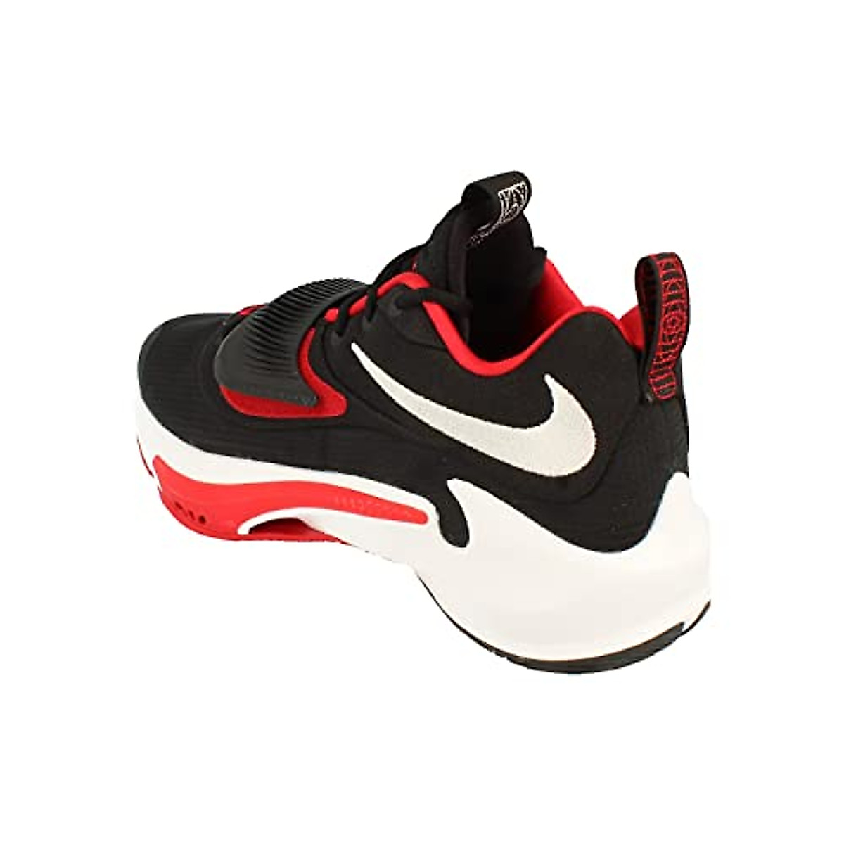 Nike mens Zoom Freak 3 Basketball Trainers Da0694 Shoes, Black/White-university Red, 12