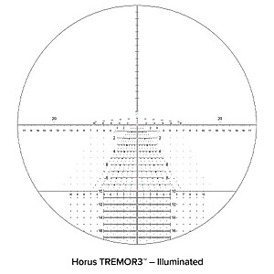 NIGHTFORCE ATACR 7-35x56mm F1 34mm Tube Precise Illuminated First Focal Plane Dark Earth Hunting Gun Scope, Horus TREMOR3 - Illuminated, C662