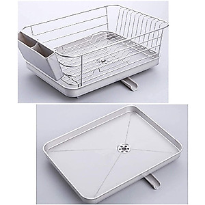Plate Rack Kitchen Drain Shelf Multi-Purpose Storage Shelf Dish Drainers Draining Kitchen Organizer Shelf Dish Rack Pan Plate Holder