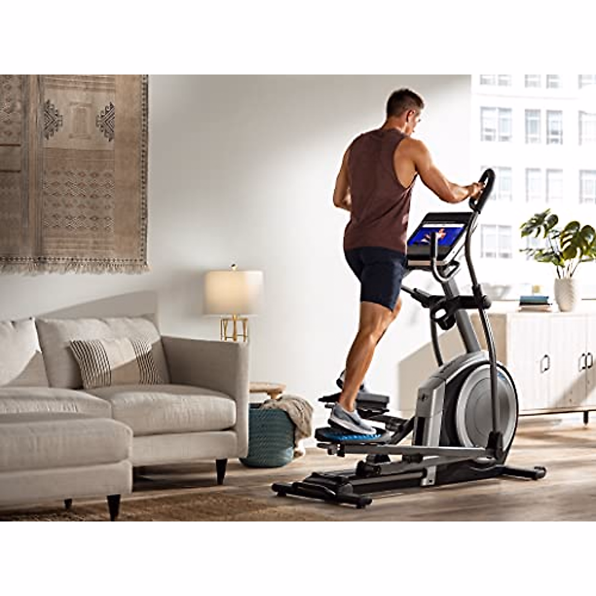 NordicTrack Commercial 14.9 Smart Elliptical with 14” HD Touchscreen and 30-Day iFIT Family Membership