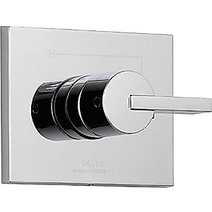 Delta Faucet Vero 14 Series Single-Function Shower Handle Valve Trim Kit, Chrome T14053 (Valve Not Included)