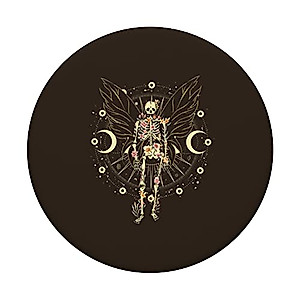 Fairy Grunge Fairycore Aesthetic Butterfly Skeleton Gothic PopSockets Swappable PopGrip