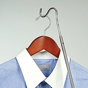Only Hangers Hanger Hooker with Wooden Handle - Reach Pole - Hanger Retriever