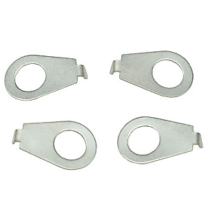 4pcs LP Guitar Knobs Pointer Plate 3/8" Knob Plate Knobs Position Indicator for USA Les Paul Nickel Dopro 4pcs LP Guitar Knobs Pointer Plate 3/8" Knob Knobs Position Indicator for GB Les Paul Nickel