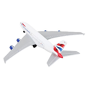 Daron Worldwide Trading RT6008 British Airways A380 Single Plane, White