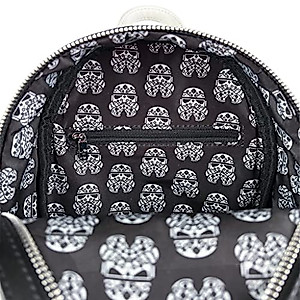Loungefly Star Wars Stormtrooper Floral Embroidered Cosplay Womens Double Strap Shoulder Bag Purse