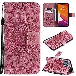 Fansipro Phone Cover Wallet Folio Case for SAMSUNG GALAXY A40, Premium PU Leather Slim Fit Cover for GALAXY A40, 2 Card Slots, exact fitting, Pink