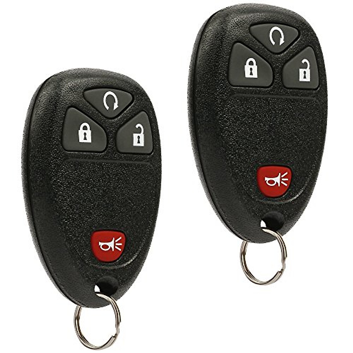 Car Key Fob Keyless Entry Remote fits Chevy HHR Uplander/Buick Terraza/Pontiac Montana/Saturn Relay (15114374), Set of 2