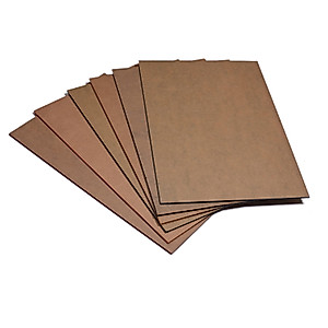 6 Pack 8 x 12 Colored Cast Acrylic Sheet，1/8" Translucent Plexiglass Sheet，Colored Plastic Sheet…