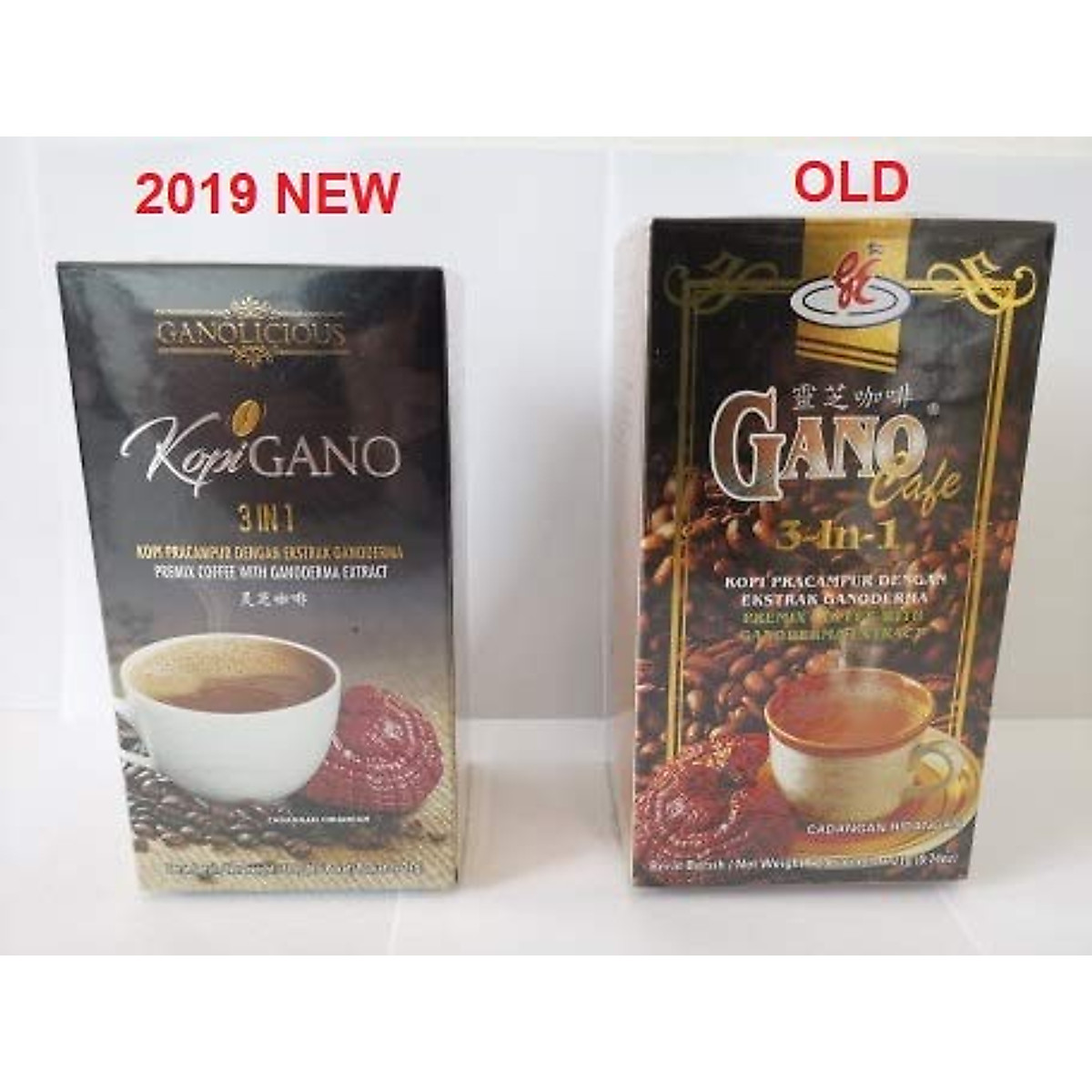 3 boxes Gano Cafe GanoCafe 3 in 1 Ganoderma Coffee