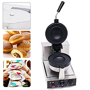 Guaopom 2400W Commercial Electric Panini, Electric Burger Machine Waffle Machine Press Machine Grillers, Hamburger Baking Sandwich Maker, Stainless Steel Non-Stick Pan Grilled Cheese Machine(Panini)