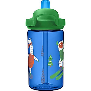 Eddy+ Kids BPA-Free Water Bottle with Straw, 14oz, Sweater Shedders