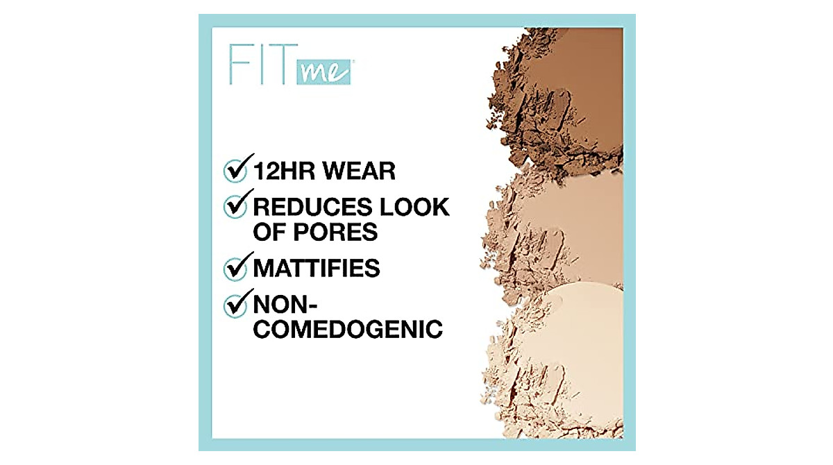 Maybelline Fit Me Matte & Poreless Powder for Oily Skin | Long-lasting