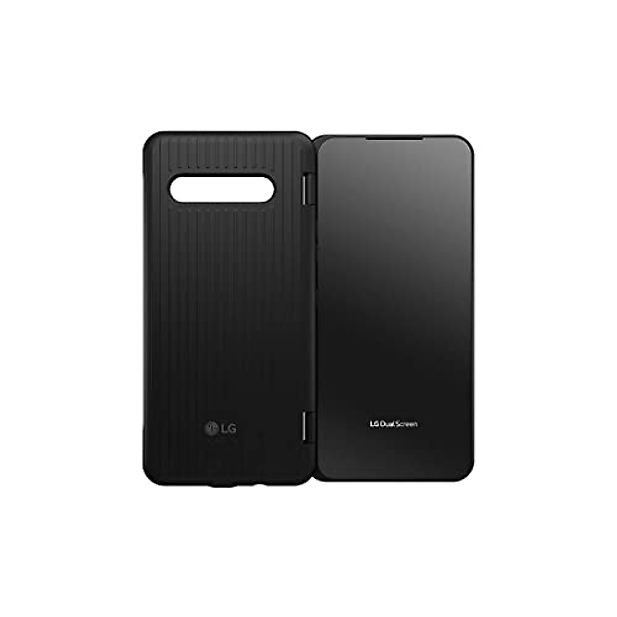 LG Dual Screen Case for LG V60 ThinQ 5G with Type-C Adapter - Black (LM-V605N)