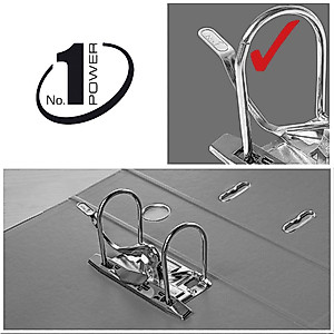 Rexel Pastel Plastic A4 Lever Arch Files, 3 File Folders, Assorted; Pink, Blue & Peach