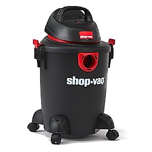 Shop-Vac 5985000 6 gallon 3.0 Peak HP Classic Wet Dry Vacuum, Black/Red