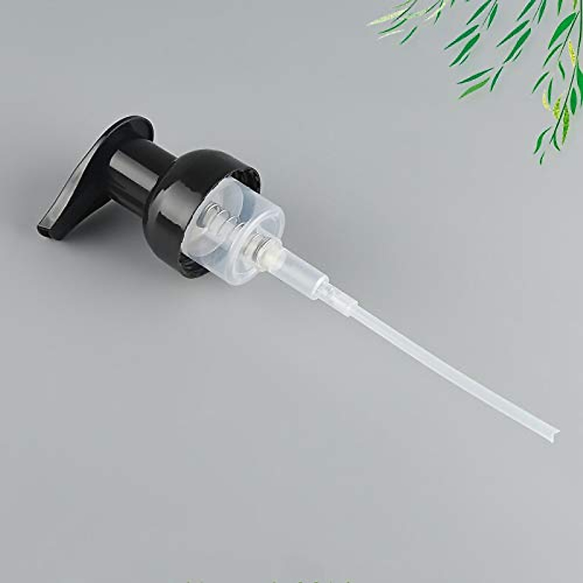 FKJLUN Soap Dispenser Pump 1PCS 300ML Clear Foaming Bottle Foaming Soap Dispenser Pump Soap Mousses Liquid Dispenser Shampoo Lotion Shower Gel Foam Bottles Hand Lotion Bottle (Color : Transparent)