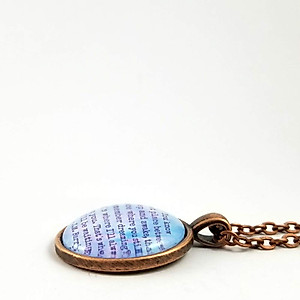Peter Pan JM Barrie Dream Quote Necklace I'll Always Love You Waiting for You